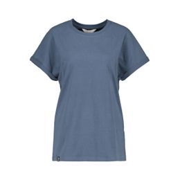 alife and kickin ALIFE & KICKIN Damen Rundhalsshirt "Damen MagdalenaAK A"nightblau, Gr. L, 60% Baumwolle, 40% Polyester, Shirts