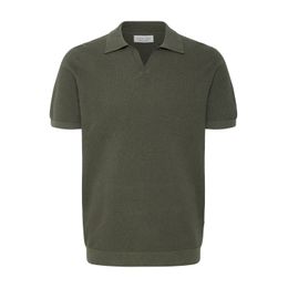 Casual Friday Herren Poloshirt "Poloshirt CFMateo", gr&uuml;n, Gr. XL, Obermaterial: 70% Baumwolle CO. 30% Leinen LI., Shirts