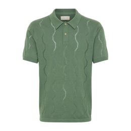 Blend Herren Poloshirt "Poloshirt BHDuran Knit", gr&uuml;n, Gr. S, Obermaterial: 100% Baumwolle CO., Shirts