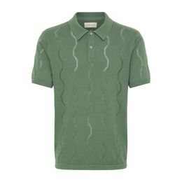 Blend Herren Poloshirt "Poloshirt BHDuran Knit", gr&uuml;n, Gr. XL, Obermaterial: 100% Baumwolle CO., Shirts