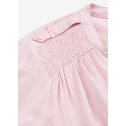bonprix Damen Tunika "Tunikabluse aus softer Viskose", rosa, Gr. 52, Obermaterial: 100% Viskose, Tuniken, Casual Stil, Regular Fit, mit Rundsaum, mit