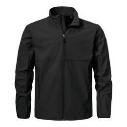 Sch&ouml;ffel SCH&Ouml;FFEL Herren Softshelljacke "Softshell Jk Style Mirusha MNS"schwarz, Gr. 52, Obermaterial: 100% Polyester, Jacken