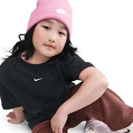 Nike Sportswear M&auml;dchen T-Shirt "G NSW TEE SS OVRSZED LBR", schwarz, Gr. L, Obermaterial: 100% Baumwolle, Shirts, f&uuml;r M&auml;dchen und Jugendliche