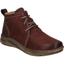 Josef Seibel Damen Stiefelette "Conny 56, bordeaux", Gr. 38, rot, Obermaterial: 100% Rindsleder Leather cow., Schuhe