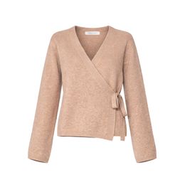 Sassyclassy Strickjacke Damen Gr&ouml;&szlig;e L hellbraun