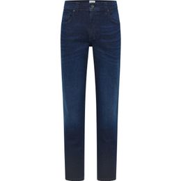 Mustang Herren Stretch-Jeans "Style Washington Straight"medium schwarz 14, Gr. 31, Denim/Jeans, Obermaterial: 99% Baumwolle, 1% Elasthan, Jeans
