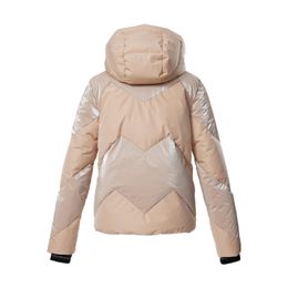 Killtec Damen Skijacke "KSW 113 WMN SKI QLTD JCKT", beige, Gr. 40, Obermaterial: 100% Polyester.Obermaterial 2: 100% Polyamid.Futter: 100%