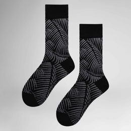 Hudson M&auml;dchen Socken "Socke Palm", Gr. 43, schwarz, Obermaterial: 53% Polyamid PA. 45% Baumwolle CO. 2% Elasthan EL., Socken