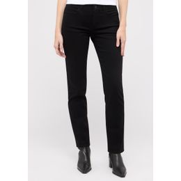 Angels Damen 5-Pocket-Jeans "DOLLY 3.0", schwarz, Gr. 42, Denim/Jeans, Obermaterial: 92% Baumwolle, 6% Polyester, 2% Elasthan, Jeans