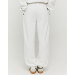 Tally Weijl Damen Sweathose "SPACOLUCAS", wei&szlig;, Gr. 40, unifarben, Sweatware, Obermaterial: 65% Baumwolle, 35% Polyester, Hosen, Baumwollmischung,