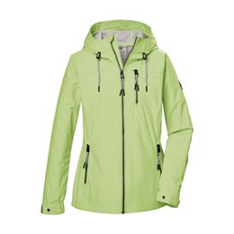 G.I.G.A. by Killtec Damen Softshelljacke "GS 74 WMN SFTSHLL JCKT", gr&uuml;n, Gr. 48, G.I.G.A. DX BY KILLTEC, Oberseite: 100% Polyester.R&uuml;ckseite: 100% Polyester.Futter: 100%