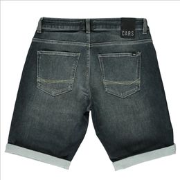 Cars Jeans Herren Jeansshorts "CALIFORNIA Den", grau, Gr. XXL, Abriebeffekte, Web, Obermaterial: 79% Baumwolle, 20% Polyester, 1% Elasthan, Jeans