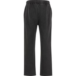 Urban Classics Herren Jogginghose "Urban Classics Vintage Heavy Trackpants", schwarz, Gr. XS, unifarben, 70% Baumwolle, 30% Polyester, Hosen