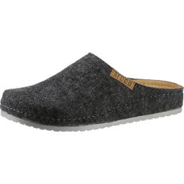 MUBB Damen Pantoffel anthrazit Gr&ouml;&szlig;e 36