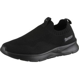Kangaroos Damen Slipper aus leichtem Mesh schwarz, Gr&ouml;&szlig;e 37