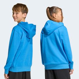 M&auml;dchen Kapuzensweatshirt "J BL FT HD 280", blau, Gr. 152, adidas Sportswear, Obermaterial: 55% Baumwolle, 36% Polyester, 9% Viskose, Sweatshirts
