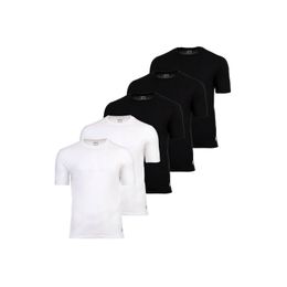 REAL MADRID Damen T-Shirt "T-Shirt RM Undershirt U-Neck 5-Pack 5er Pack", bunt, Gr. S, Obermaterial: 100% Baumwolle CO., Shirts