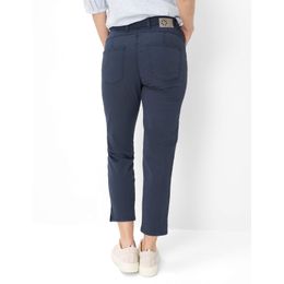 Damen 5-Pocket-Hose "Style CAREN 6/8"navy, Gr. 36, RAPHAELA BY Brax, Web, 97% Baumwolle, 3% Elasthan, Hosen