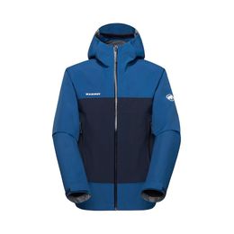 Mammut Outdoor jacket male Blue size S