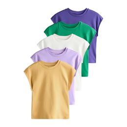 next T-Shirt Damen Gr&ouml;&szlig;e XXL/XXXL gr&uuml;n / lavendel / dunkellila / orange / wei&szlig;