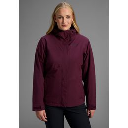 Maier Sports Damen Doppeljacke "DA-DOPPELJACKE MTEX EL. METOR 3IN1 W", lila, Gr. 34, Obermaterial: 100% Polyester, Jacken, mit 3-in-1-Funktion,