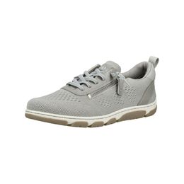 Mustang Shoes Damen Sneaker "Mustang Shoes Sneaker Lederimitat/Textil", Gr. 38grau, Lederimitat, Textil, Schuhe