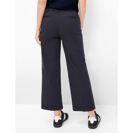 Damen 5-Pocket-Hose "Style PEGGY CULOTTE"navy, Gr. 42, RAPHAELA BY Brax, Web, 96% Baumwolle, 4% Elasthan, Hosen