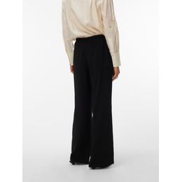 V&eacute;ro Moda VERO MODA Damen Schlupfhose "VMKATIE LOOSE PANT WVN NOOS", schwarz, Gr. M, unifarben, Web, Obermaterial: 90% Viskose, 10% Polyester, Hosen,