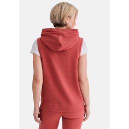 STOOKER WOMEN Damen Sweatweste "WENKE Weste", rot, Gr. M, Sweatware, 60% Baumwolle, 40% Polyester, Westen, Stooker WENKE Damen Weste mit Kapuze