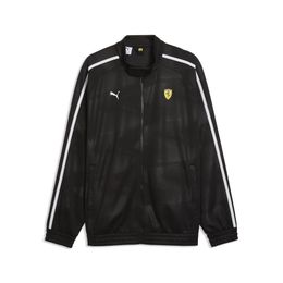 Puma Sportjacke 'Scuderia Ferrari T7' Herren Gr&ouml;&szlig;e L schwarz / wei&szlig;