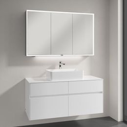 Villeroy & Boch Villeroy & Boch Embrace Schrank mit Waschtisch, mit Spiegelschrank My View Now, 5A6156R1+A95700DH+A4551200, My View Now