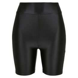Urban Classics Damen Stoffhose "Urban Classics Damen", schwarz, Gr. XXXL, unifarben, 82% Polyamid, 18% Elasthan, Hosen