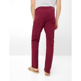 Brax Herren 5-Pocket-Hose "Style CADIZ", rot, Gr. 35, Web, 78% Baumwolle, 19% Lyocell, 3% Elasthan, Hosen