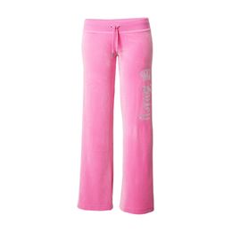 Juicy Couture Hose 'Gothic Crown' Damen Gr&ouml;&szlig;e 36 pink / silber