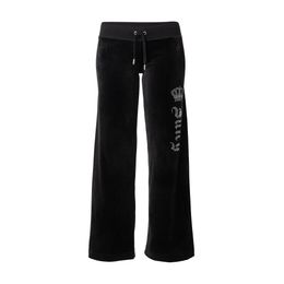 Juicy Couture Hose 'Gothic Crown' Damen Gr&ouml;&szlig;e 42 schwarz / silber
