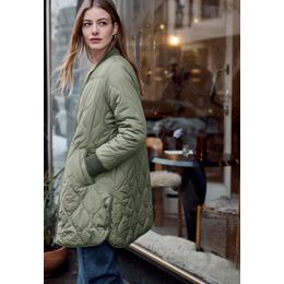 Damen Steppjacke, gr&uuml;n, Gr. 34, STREET ONE STUDIO, unifarben, Stoff, Obermaterial: 100% Polyester. Futter: 100% Polyester. F&uuml;llung: 100% Polyester,