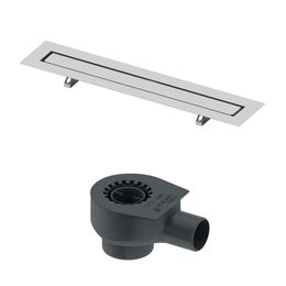 TECE drainline Grundk&ouml;rper f&uuml;r Duschrinne DN 70, 650800+650001,