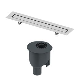 TECE drainline Grundk&ouml;rper f&uuml;r Duschrinne DN 70, 651200+650003,
