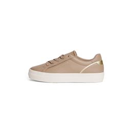 Tommy Hilfiger Sneaker Damen Gr&ouml;&szlig;e 40 beige / gold