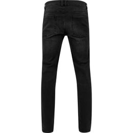 Urban Classics Herren Bequeme Jeans "Urban Classics Herren Stretch Denim Pants", schwarz, Gr. 32, unifarben, 98% Baumwolle, 2% Elasthan, Jeans