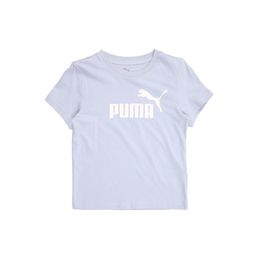 Puma T-Shirt 'ESS No. 1' Jungen Gr&ouml;&szlig;e 98 hellblau / wei&szlig;