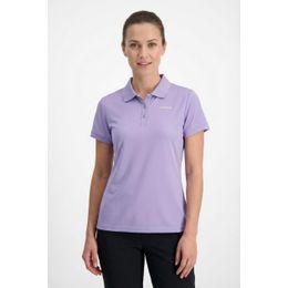 Icepeak Damen Poloshirt "BAYARD", lila, Gr. XXL, Obermaterial: 100% Polyester, Shirts, sportlicher Stil, aus Polyester, schnelltrocknend, pflegeleicht