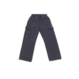 DROPSIZE Herren Cargohose "Dropsize SINGLE POCKET CARGO", grau, Gr. S, unifarben, 70% Baumwolle, 30% Polyester, Hosen