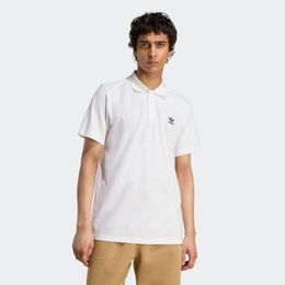 Herren Poloshirt "TREFOIL ESSENTIALS", wei&szlig;, Gr. XL, adidas originals, Obermaterial: 100% Baumwolle, Shirts
