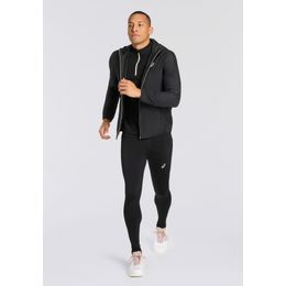 asics Herren Laufjacke "asics CORE JACKET", schwarz, Gr. M, Obermaterial: 100% Polyester, Jacken, &Uuml;bergangsjacke
