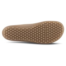 Leguano Damen Barfu&szlig;schuh "GO", Gr. 47, beige, Textil, Schuhe, Freizeitschuh, Halbschuh, Schn&uuml;rer mit 360 Grad Halbkugelsohle