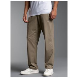 TRIGEMA Herren Jerseyhose "TRIGEMA Hose DELUXE Baumwolle"taupe, Gr. M, Single Jersey, 100% Baumwolle, Hosen