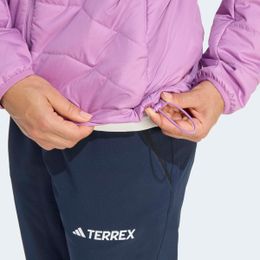 adidas terrex Damen Steppjacke "MULTI SYNTHETIC", lila, Gr. L, Obermaterial: 100% Polyester, Jacken