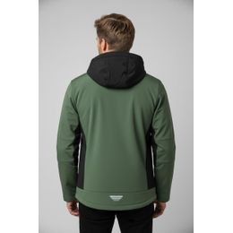 CMP Herren Softshelljacke, gr&uuml;n, Gr. 58, Softshell, Obermaterial: 96% Polyester, 4% Elasthan. Futter: 100% Polyester, Jacken, mit hochschlie&szlig;endem