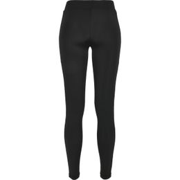 Urban Classics Damen Leggings "Urban Classics Damen Ladies Tech Mesh Leggings"schwarz, Gr. S, unifarben, 80% Polyamid, 20% Elasthan, Hosen